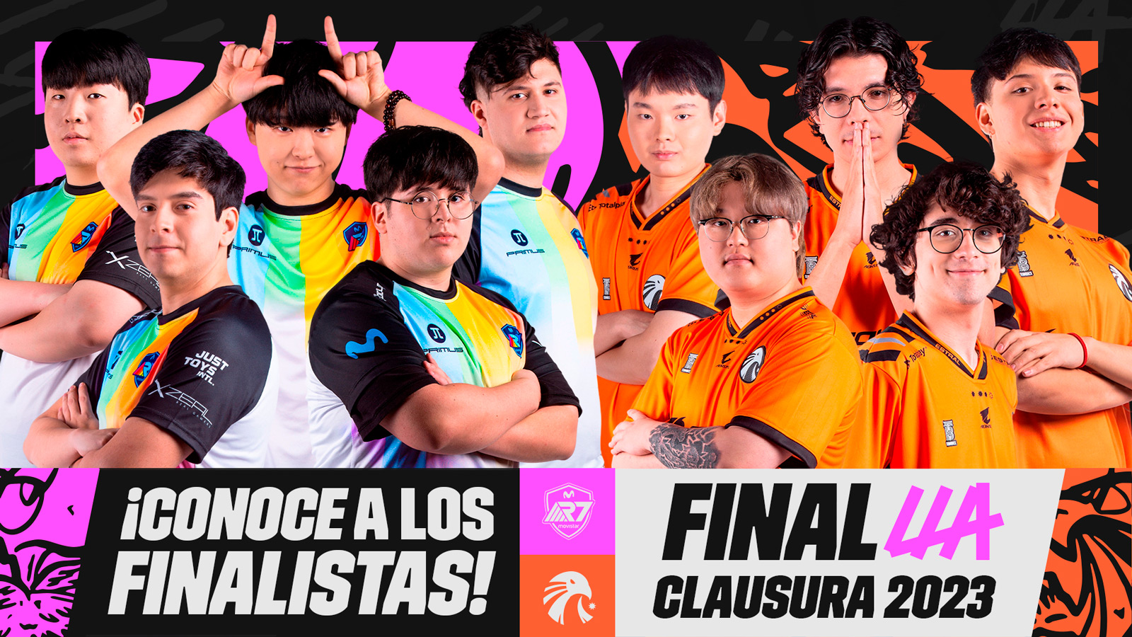 ¡Finalistas del Clausura 2023 de la LLA de League of Legends!: Movistar ...